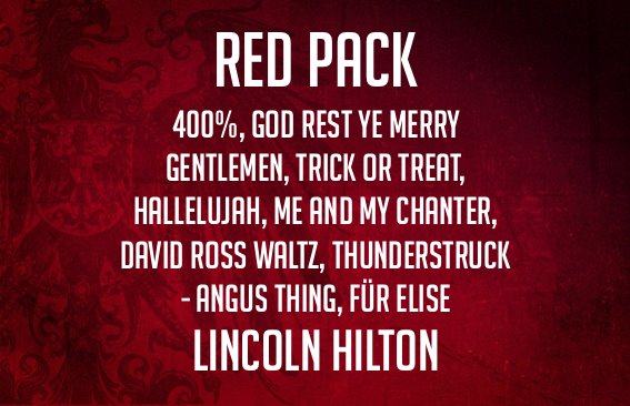 Red Pack Bundle Bagpipe Music | Modern Piping