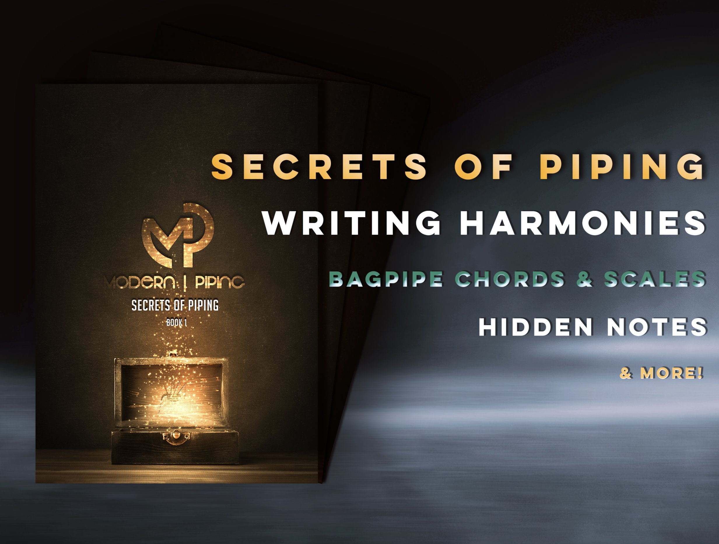 Secrets of Piping 1 (Bagpipe Tutorial Book) | Modern Piping